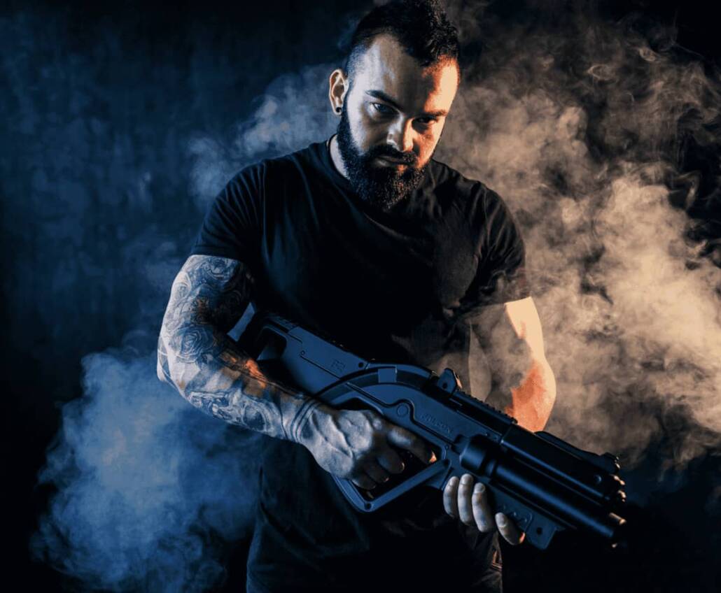 Falcon gun - Lasertag.net Italia - Sistemi Lasertag e Lasergame per il ...